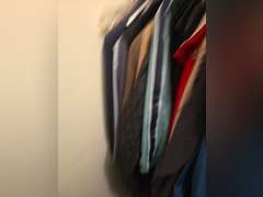 Right side of closet, men's clothing - Northern Kentucky Auction, LLC