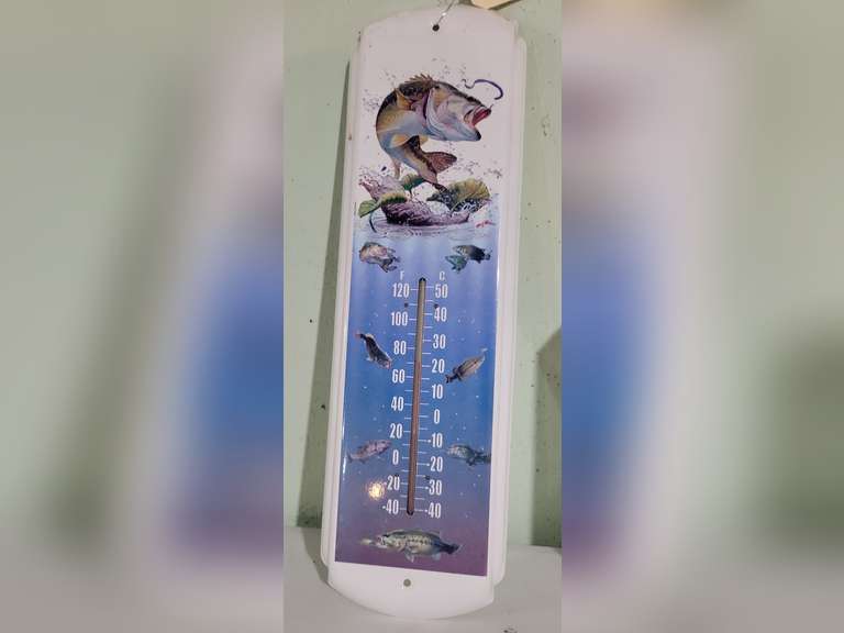 Fish Themed Thermometer - Northern Kentucky Auction, LLC