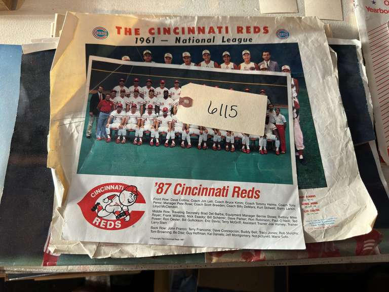 Cincinnati Reds photos - Northern Kentucky Auction, LLC