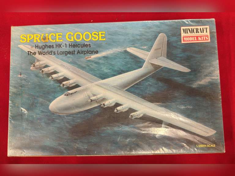 Spruce Goose Model Kit in plastic- 1/200th Scale-1996 - Northern ...