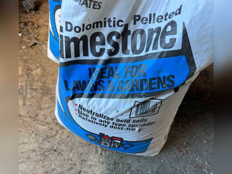 Six bags of fertilizer and three bags of limestone pellets - Northern ...