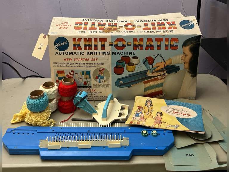 Kenner’s Knit-O-Matic. - Northern Kentucky Auction, LLC