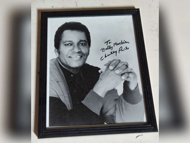 8x10 Picture of Charlie Pride signed to Bobby Mackey - Northern ...