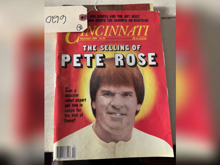 Pete Rose Cincinnati Magazine - Northern Kentucky Auction, LLC