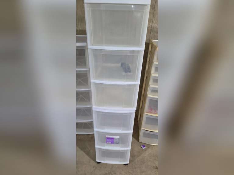 2 Plastic storage units on wheels - Northern Kentucky Auction, LLC