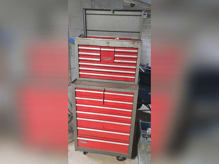 Craftsman rolling stackable toolbox and contents. - Northern Kentucky ...