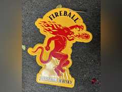 Fireball sign - Northern Kentucky Auction, LLC