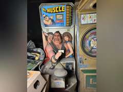 Mr. Muscle Arcade Game- Condition Unknown other than what you can see ...