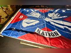 Brantley Gilbert Flag, 59” x 94” - Northern Kentucky Auction, LLC