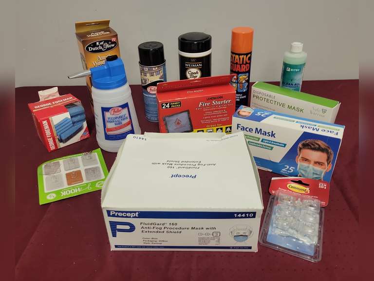 Miscellaneous Lot- Mask, Wipes, Static Guard and More - Northern ...