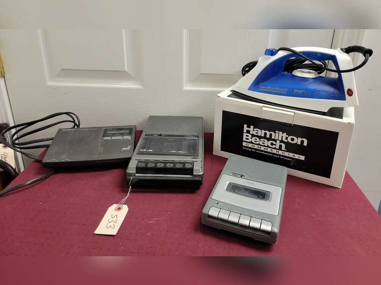 Hamilton Beach Commercial Iron, Radio Shack Weather Radio, Crosley and ...