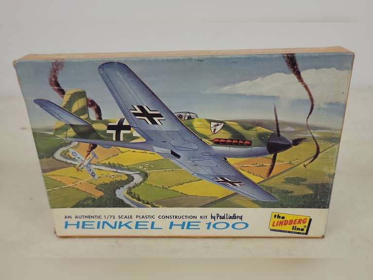 The Lindberg Line Heinkel He 100 Model - Sealed Boxed - Northern ...