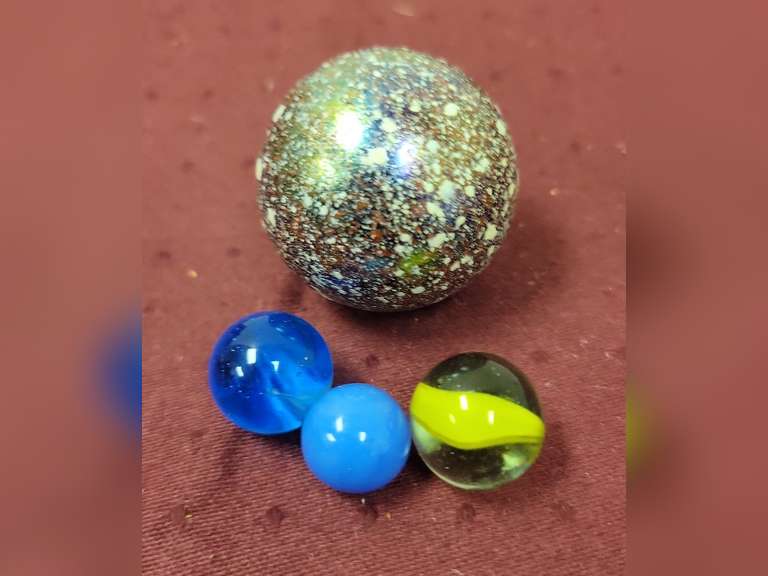 Imperial Champion Marbles in Pouch and More - Northern Kentucky Auction ...