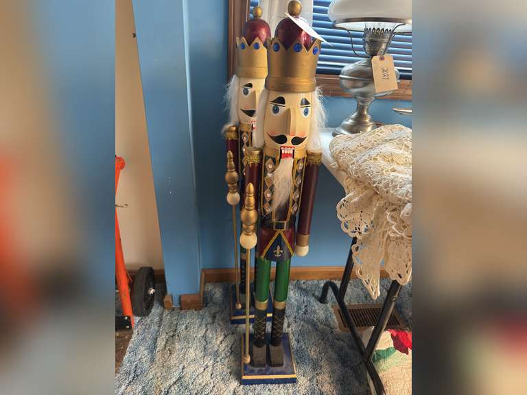 2- 42” Tall nutcrackers - Northern Kentucky Auction, LLC