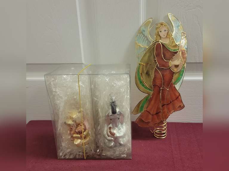 Angel Tree Topper, Pooh and Eeyore Tree Ornaments - Northern Kentucky ...