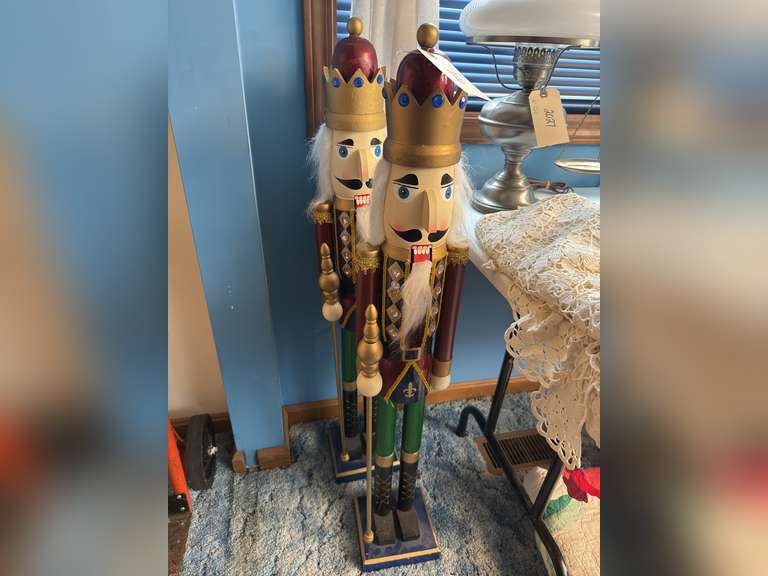 2- 42” Tall nutcrackers - Northern Kentucky Auction, LLC