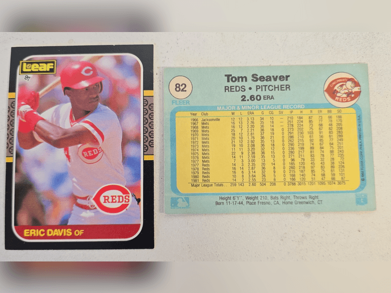Cincinnati Reds common cards - Northern Kentucky Auction, LLC