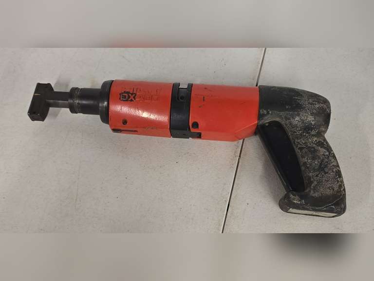 Hilti DX 400 piston drive concrete nail gun - Northern Kentucky Auction ...