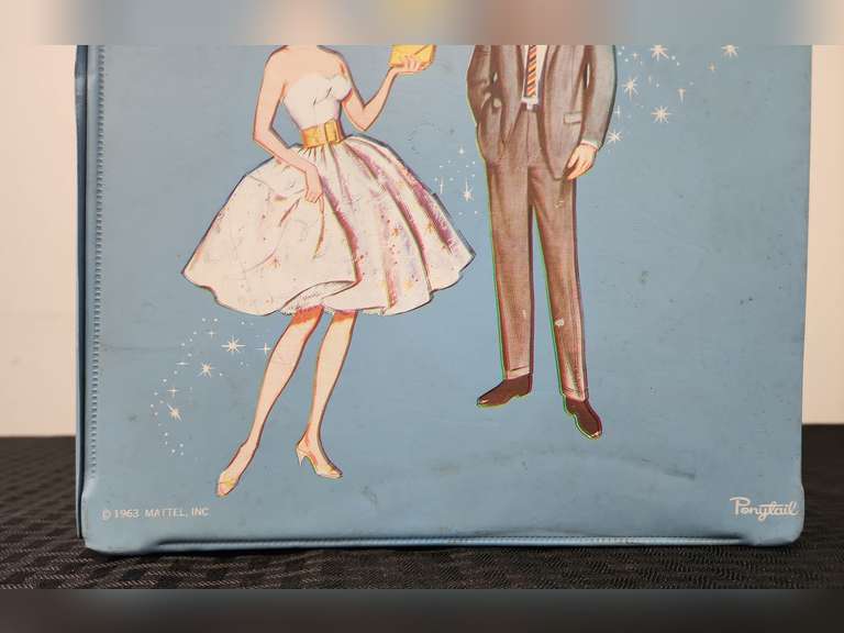 1963 Barbie and Ken carrying case - Northern Kentucky Auction, LLC
