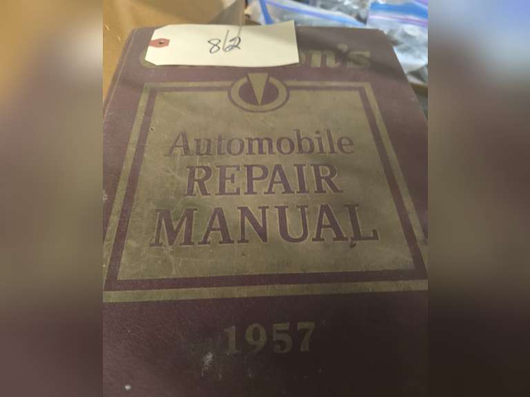 Auto repair books 1950s - Northern Kentucky Auction, LLC