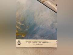 Flying tiger, framed print and Major Carpenters Kites signed and ...