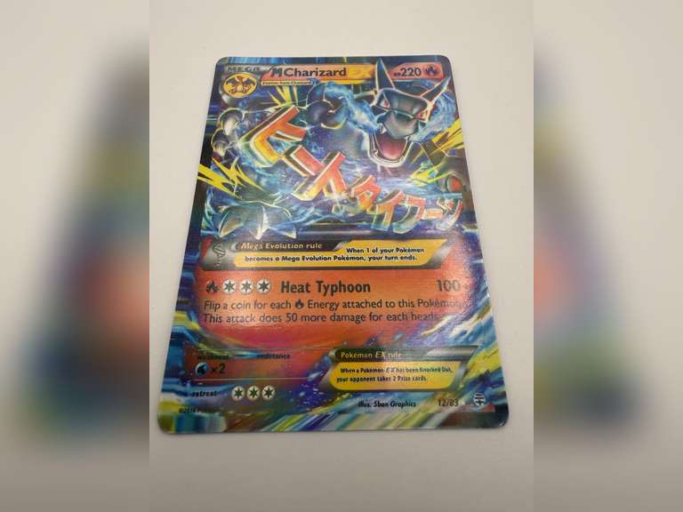 Original 2016 M Charizard EX Full Art 12/83 – Generations Set featuring ...