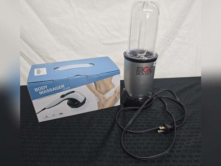 Body Massager and Magic Bullet - Northern Kentucky Auction, LLC