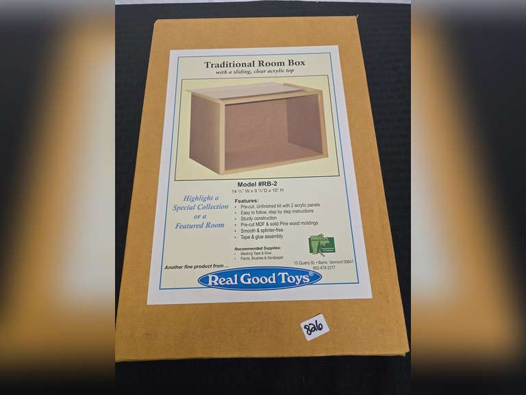 Traditional Room Box Kit - Northern Kentucky Auction, LLC