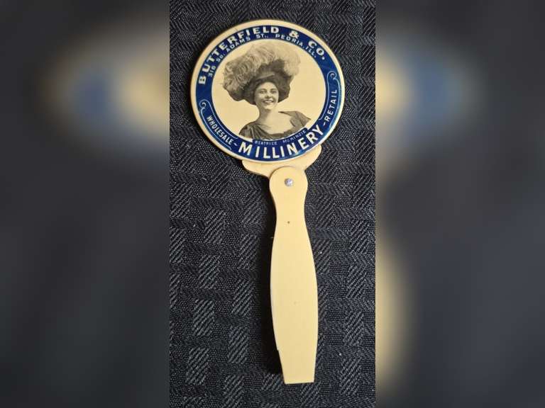 RARE Butterfield & Co. Millinery, C11910 Celluloid Handled Pocket ...