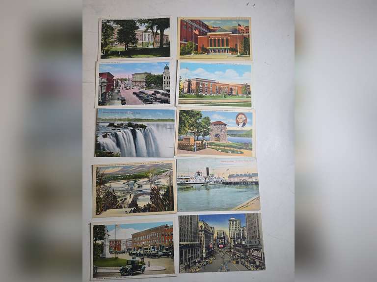 44 State of New York Postcards - Includes Real Photo & Small Cities ...