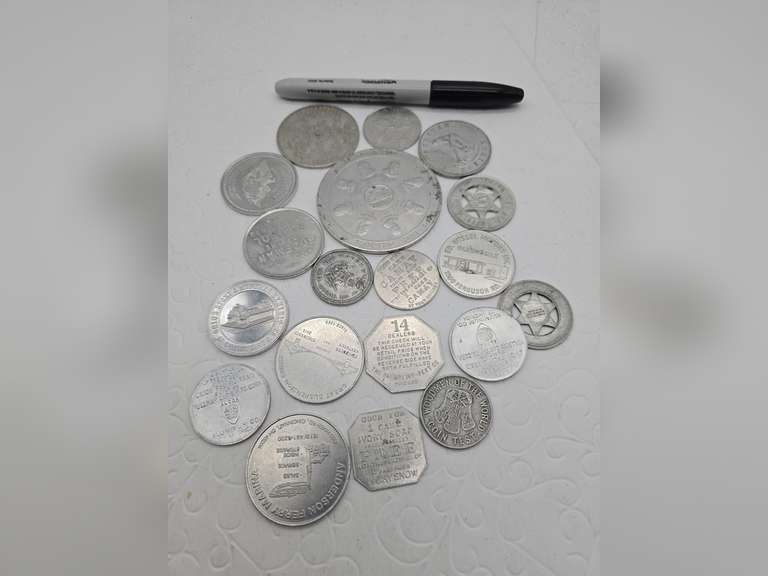 Aluminum Tokens & Medals, 1892 - 1975 Advertising, Fraternal Events ...