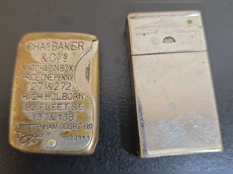 Chas Baker & Co (Mens Clothing) Match & Pin Holder=London, England ...