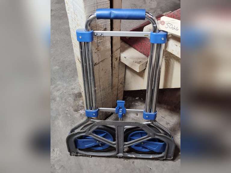 Foldable two wheel dolly - Northern Kentucky Auction, LLC