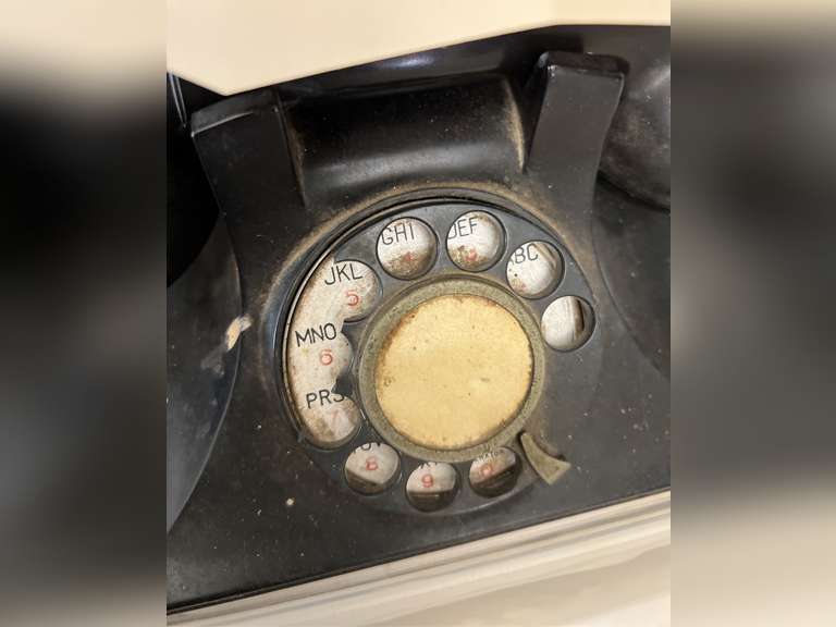 Vintage rotary phone by The North American Mfg. Co. The Kellogg ...