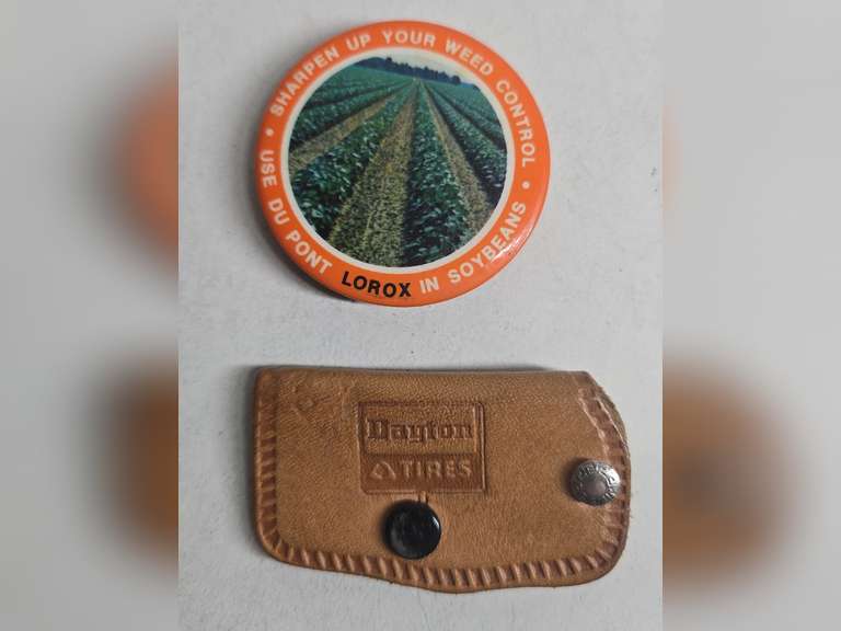 Lorox - Dupont Weed Control Knife Sharpener & Dayton Tires Leather Key ...