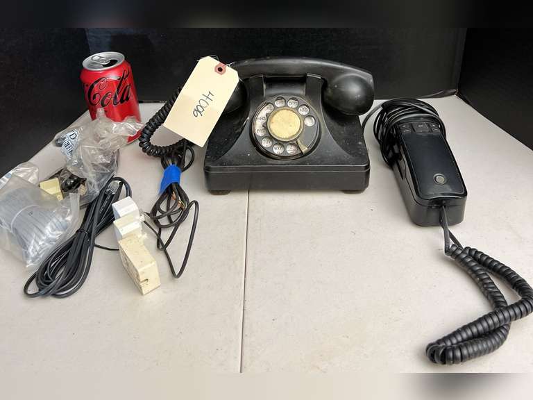 Vintage rotary phone by The North American Mfg. Co. The Kellogg ...