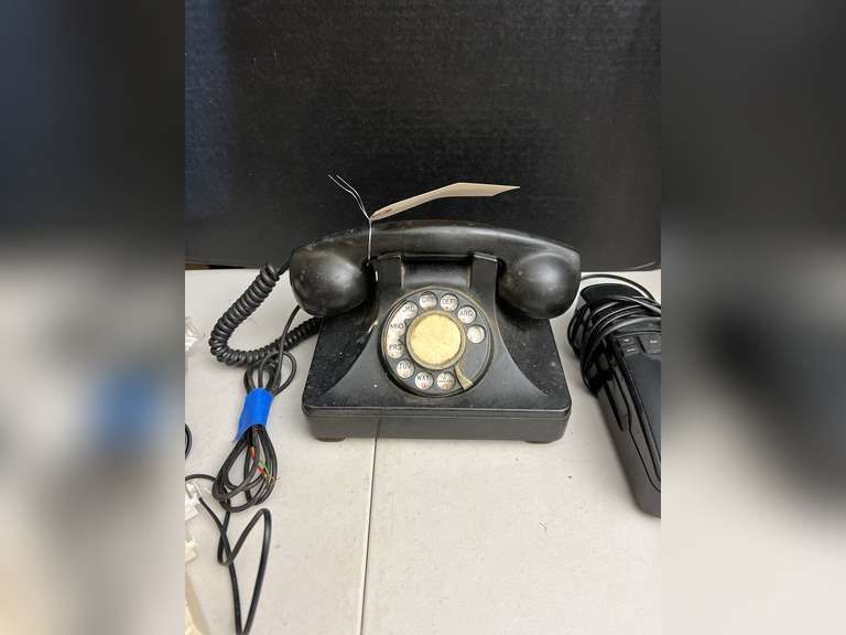Vintage rotary phone by The North American Mfg. Co. The Kellogg ...