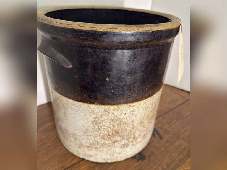 Crock - 12 inches tall by 11 inch diameter - Northern Kentucky Auction, LLC
