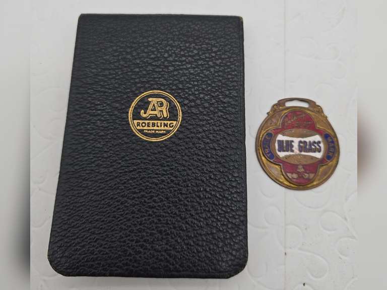 John A Roeblings' Son's Corp Advertising Notebook Wire Rope & Bluegrass ...