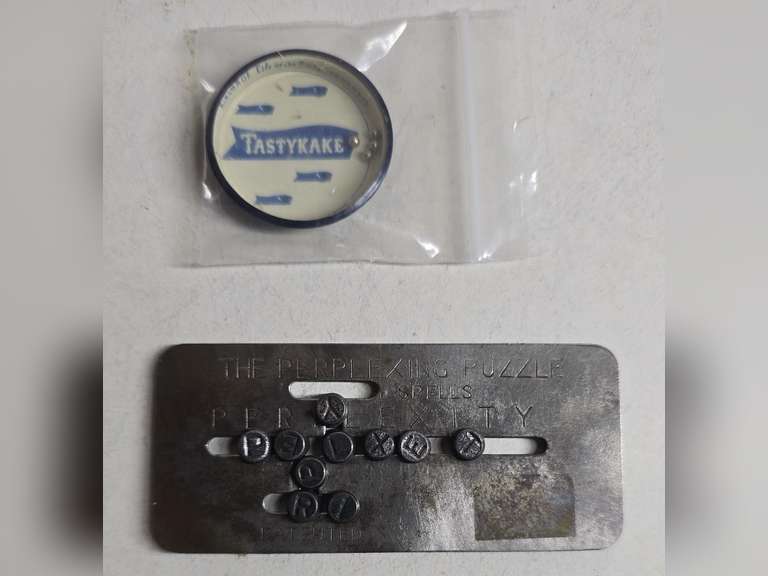 Original "Patented" Perplexing Puzzle, "Perplexity" & Tastykake ...