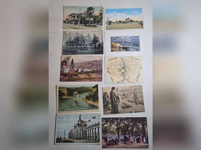 26 Postcards of the World. Includes Famous Places, City Scenes & Y.M.C ...
