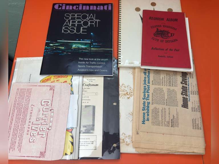 Books and magazine clippings - Northern Kentucky Auction, LLC