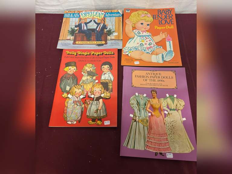 Paper Doll Books - Northern Kentucky Auction, LLC