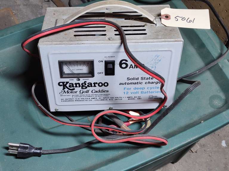 Kangaroo motor golf cart caddy - untested - Northern Kentucky Auction, LLC