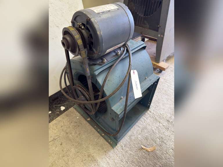 1/3 HP Squirrel cage fan - Northern Kentucky Auction, LLC