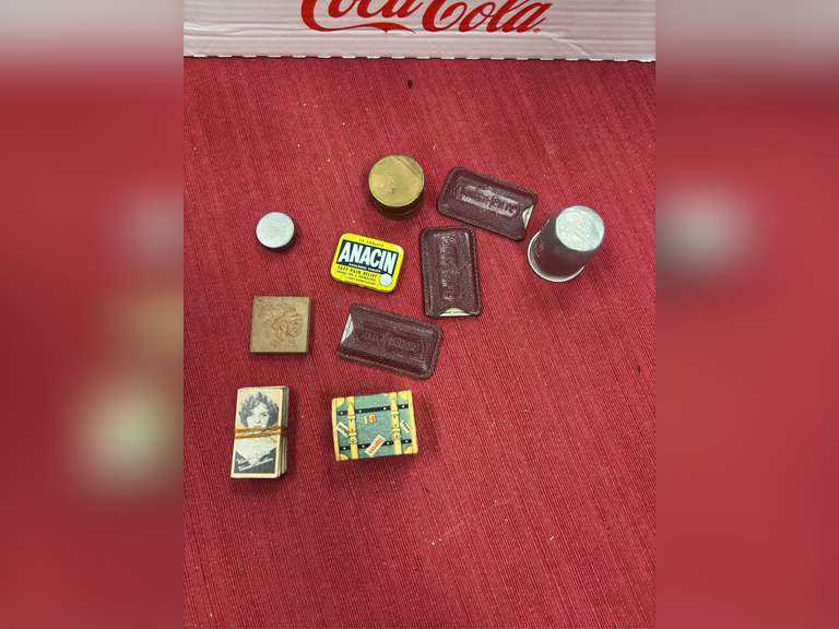 Various vintage tins, credit card plates and more - Northern Kentucky ...