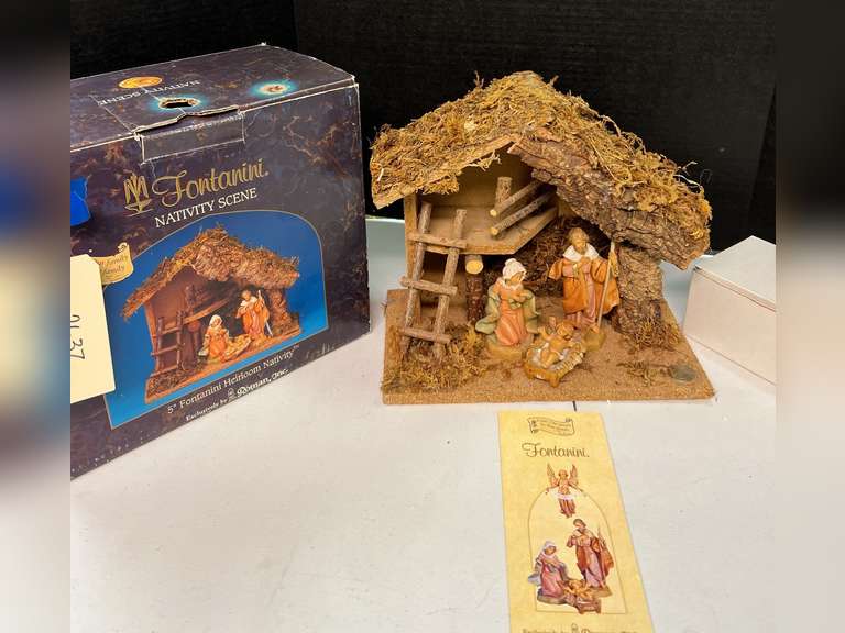 Fontanini Nativity Scene with Holy Family. - Northern Kentucky Auction, LLC