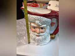 Santa Face pitcher. - Northern Kentucky Auction, LLC