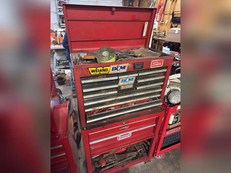 Craftsman toolbox and base, including contents - Northern Kentucky ...