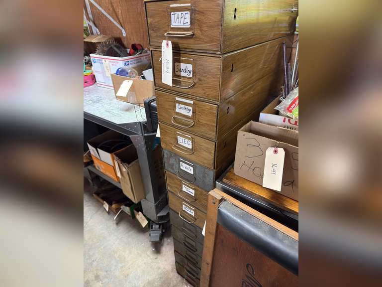 12 Stacking file boxes and contents - Northern Kentucky Auction, LLC